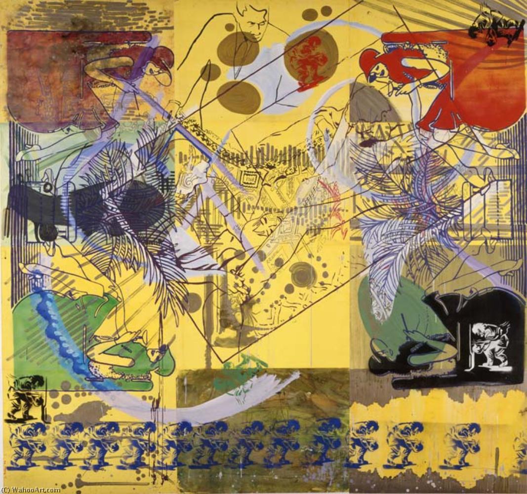 Museum Art Reproductions Kandinsdingsda by Sigmar Polke (Inspired By ...