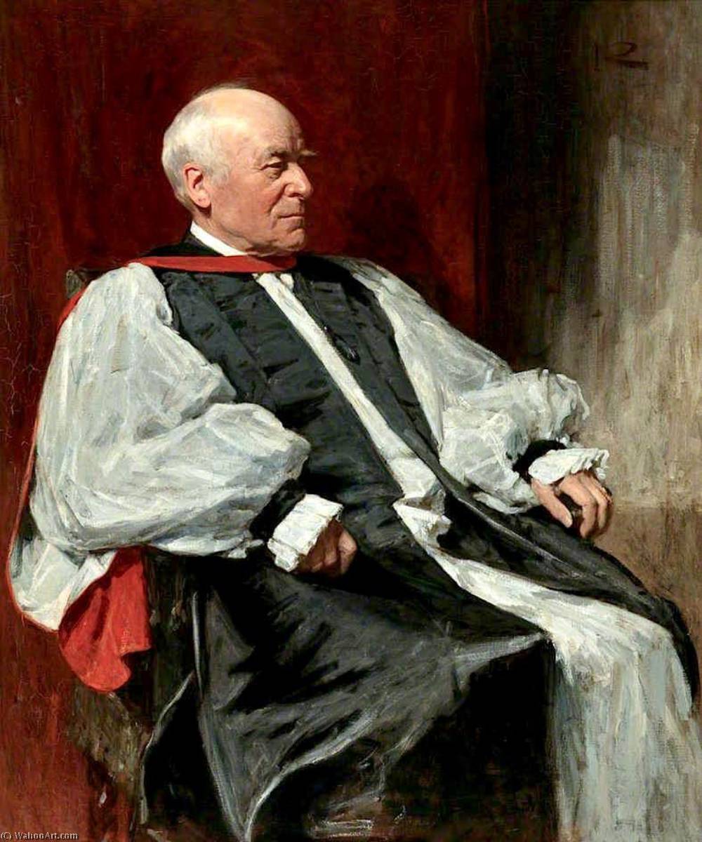 Oil Painting Replica James Moorhouse by George Reid (1860-1947, Canada ...