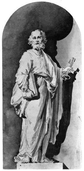 Museum Art Reproductions Apostle Peter, 1793 by Vladimir Lukich ...