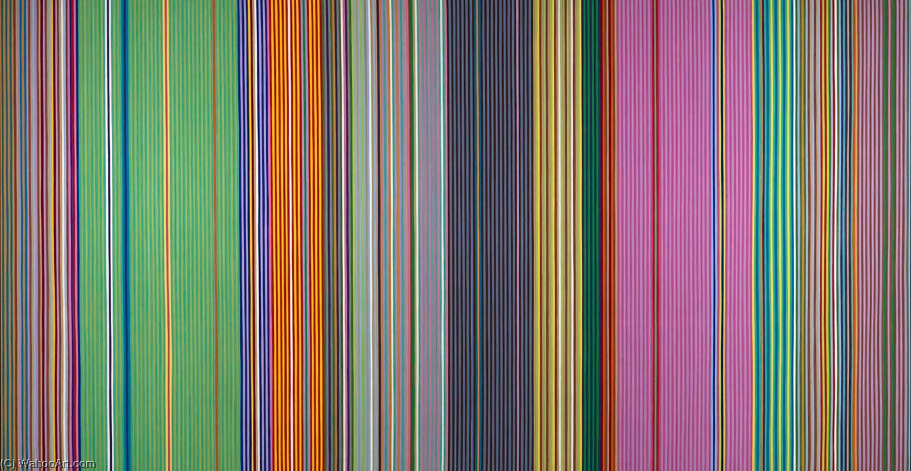 Museum Art Reproductions Raspberry Icicle, 1967 by Gene Davis (Inspired ...