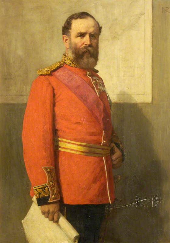 Get Art Reproductions General Sir Peter Lumsden, 1886 by George Agnew ...
