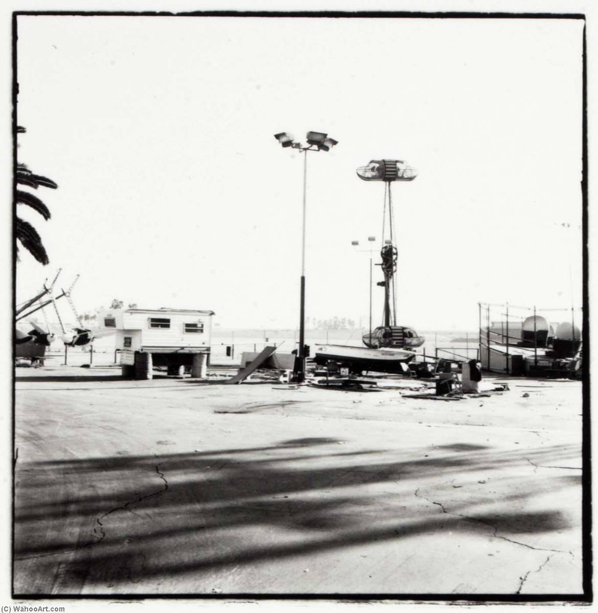 Long Beach Pike (Hammer), 1980 by Judy Fiskin Judy Fiskin | ArtsDot.com