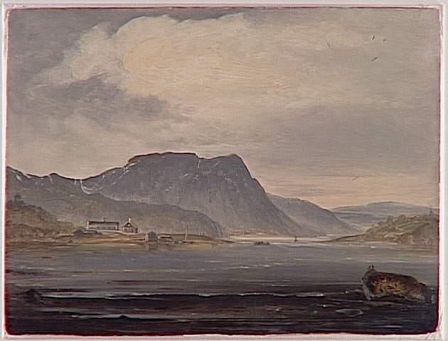 Purchase Oil Painting Replica VUE DE MINDE A EIDSVOLD by Peder Balke ...