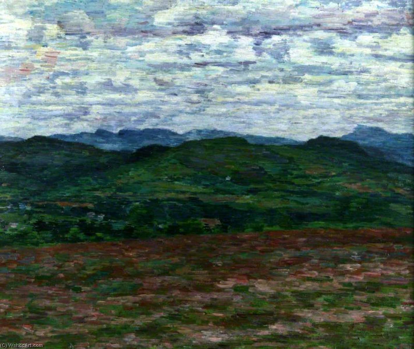 Get Paintings Reproductions South Wales Landscape under Cloud, 1938 by ...