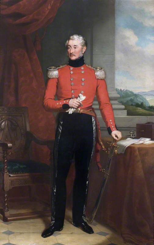 Order Artwork Replica Colonel George Rice Trevor (1795–1869), 4th Baron ...