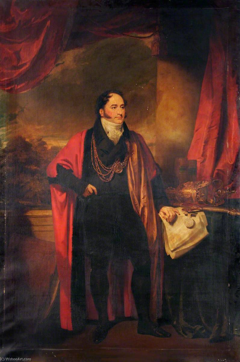 Order Artwork Replica William Hankes (1773–1860), Mayor of Norwich ...