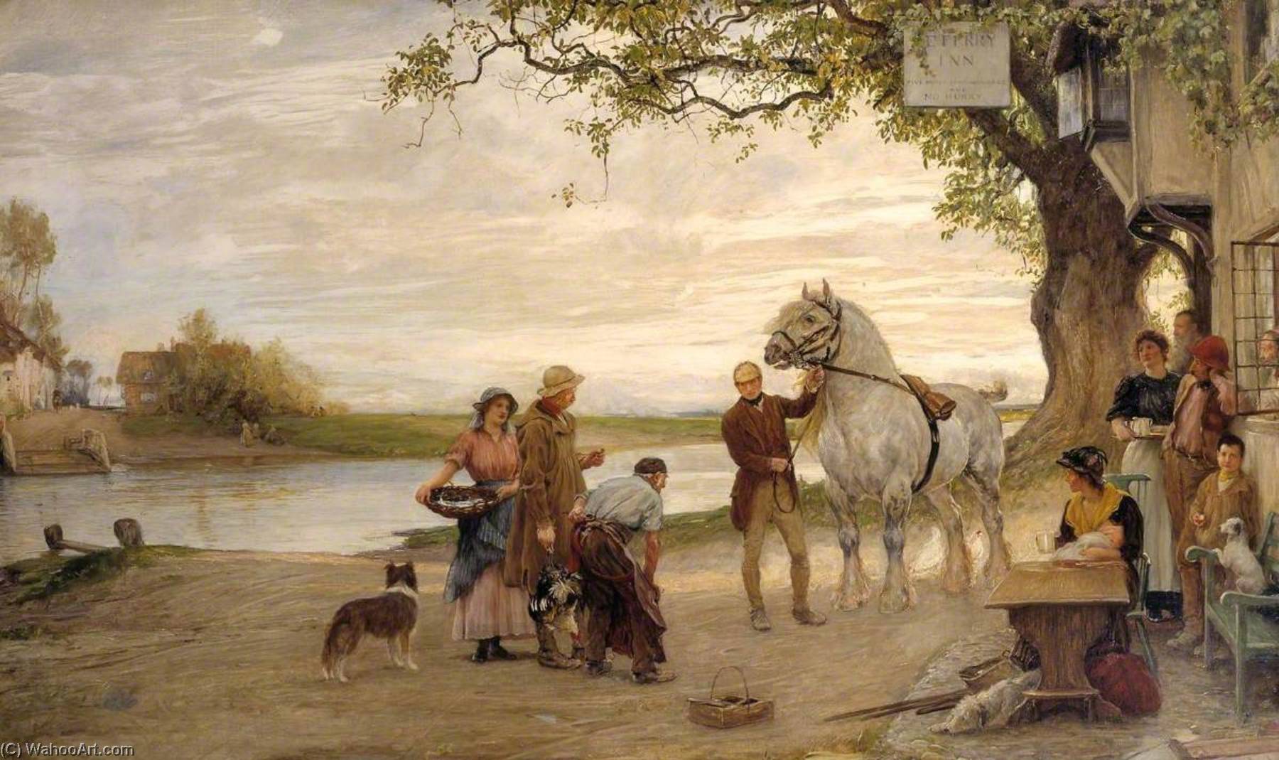 Get Art Reproductions The Cast Shoe, 1890 by Robert Walker Macbeth ...