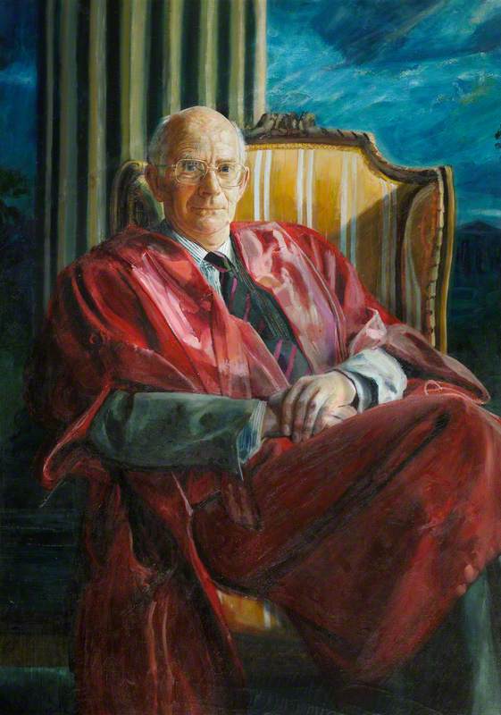 Professor Peter Mathias (b.1928), Master of Downing College (1987–1995 ...