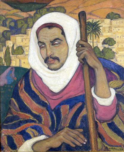 Purchase Oil Painting Replica L`aveugle au Maroc , Le mendiant aveugle ...