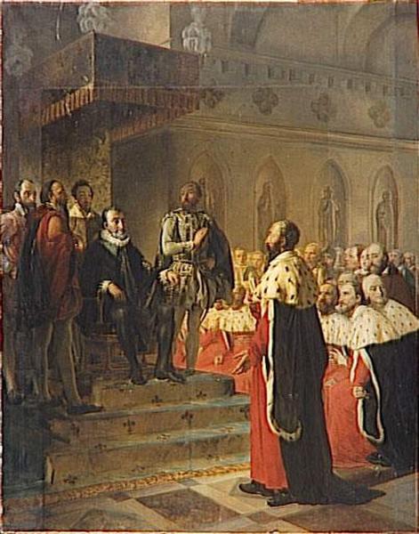 Order Artwork Replica ASSEMBLEE DES NOTABLES A ROUEN.4 NOVEMBRE 1596 by ...