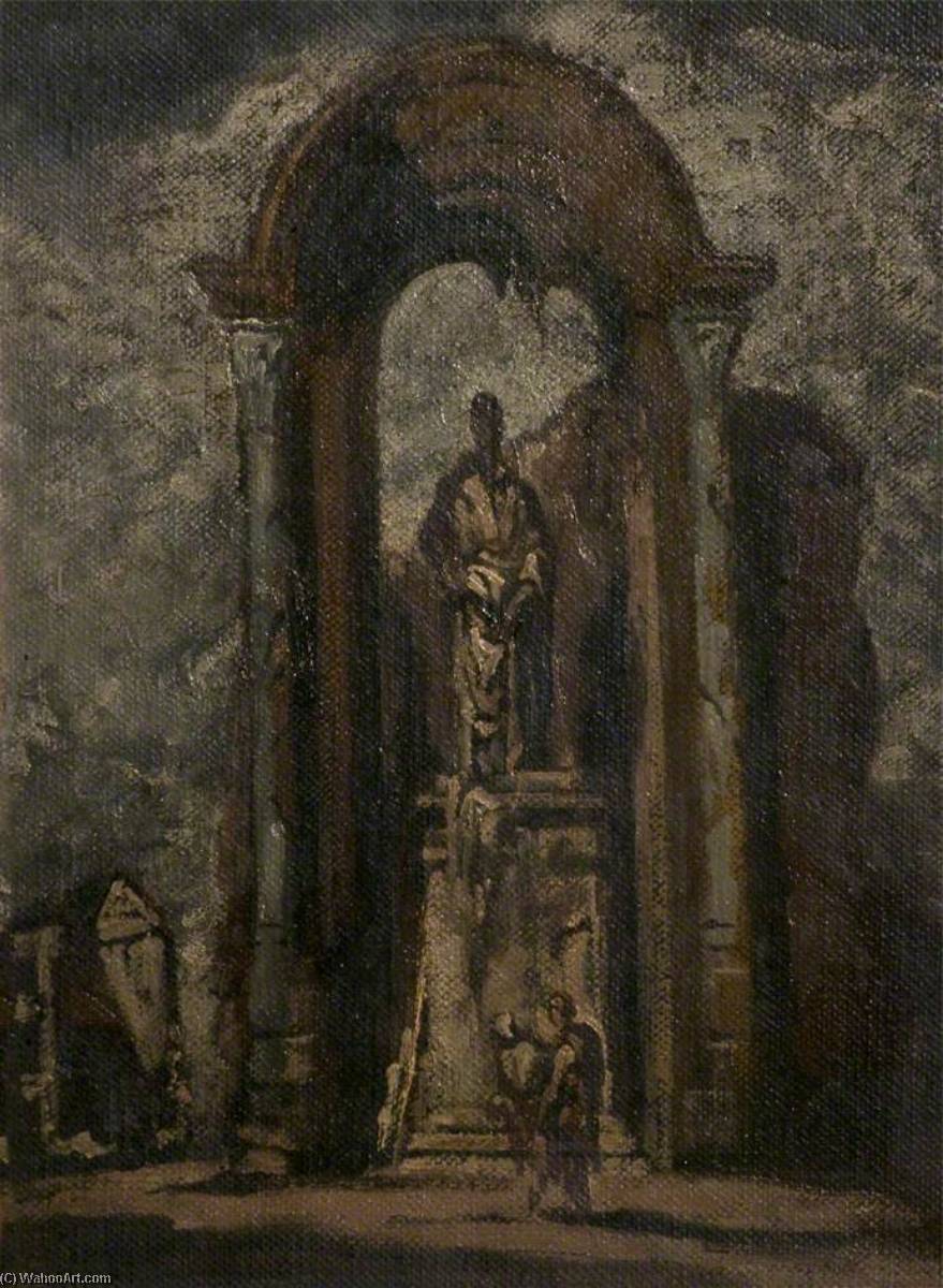 Purchase Oil Painting Replica The Monument by James Ferrier Pryde (1866 ...