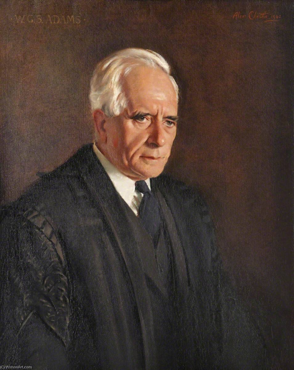 Artwork Replica William George Stewart Adams (1874–1966), 1942 by ...