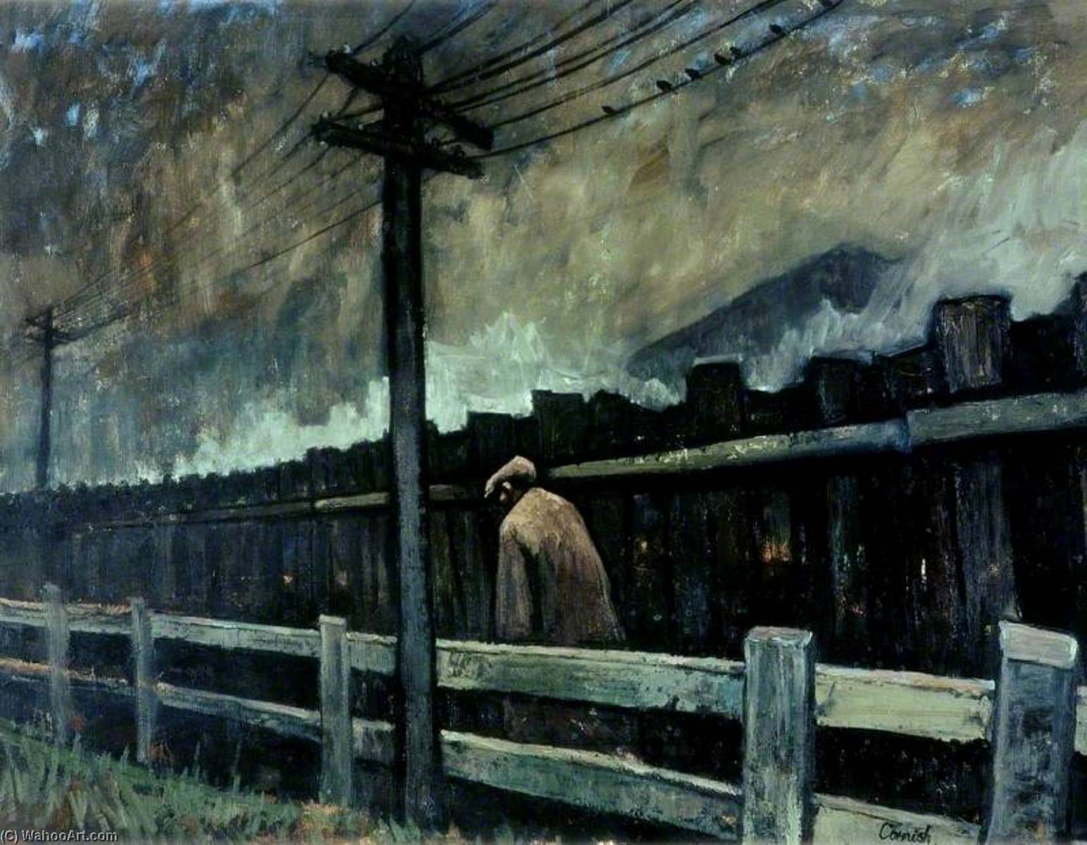 Pit Road by Norman Stansfield Cornish (1919-2014) Norman Stansfield ...