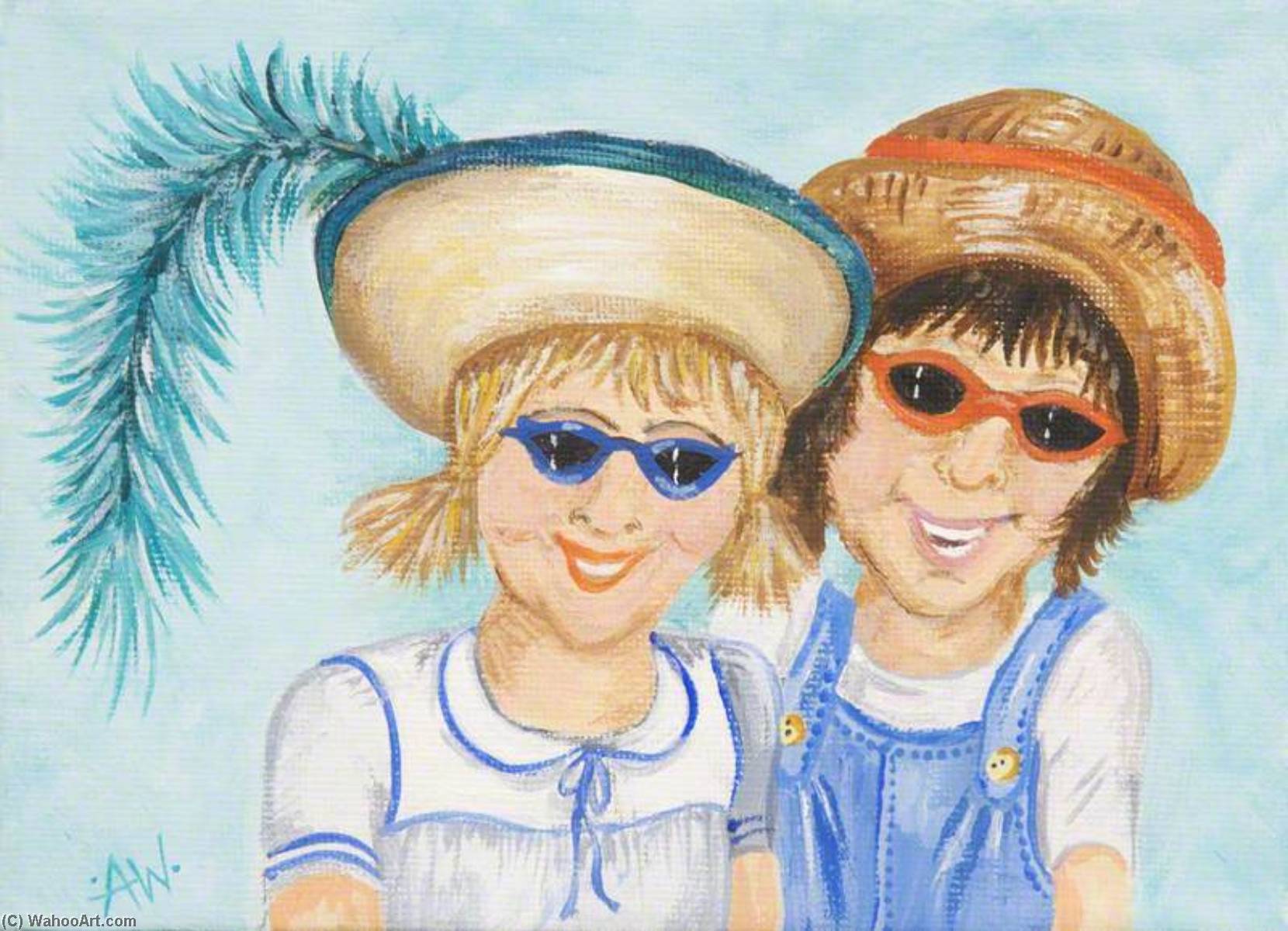 Portrait of Unknown Children, 2011 by Anne Walker Anne Walker | ArtsDot.com