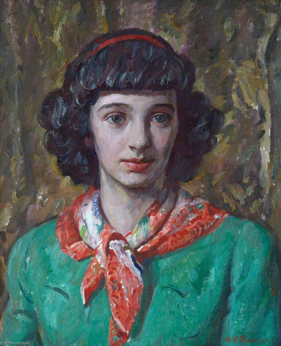 Museum Art Reproductions Head of a Girl, 1943 by Adam Bruce Thomson ...