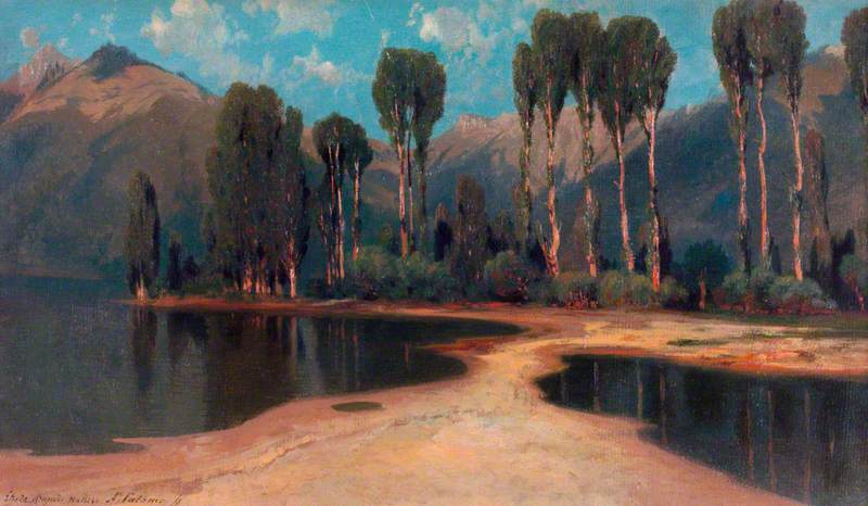 Purchase Oil Painting Replica Study from Nature Near Villeneuve, 1855 ...