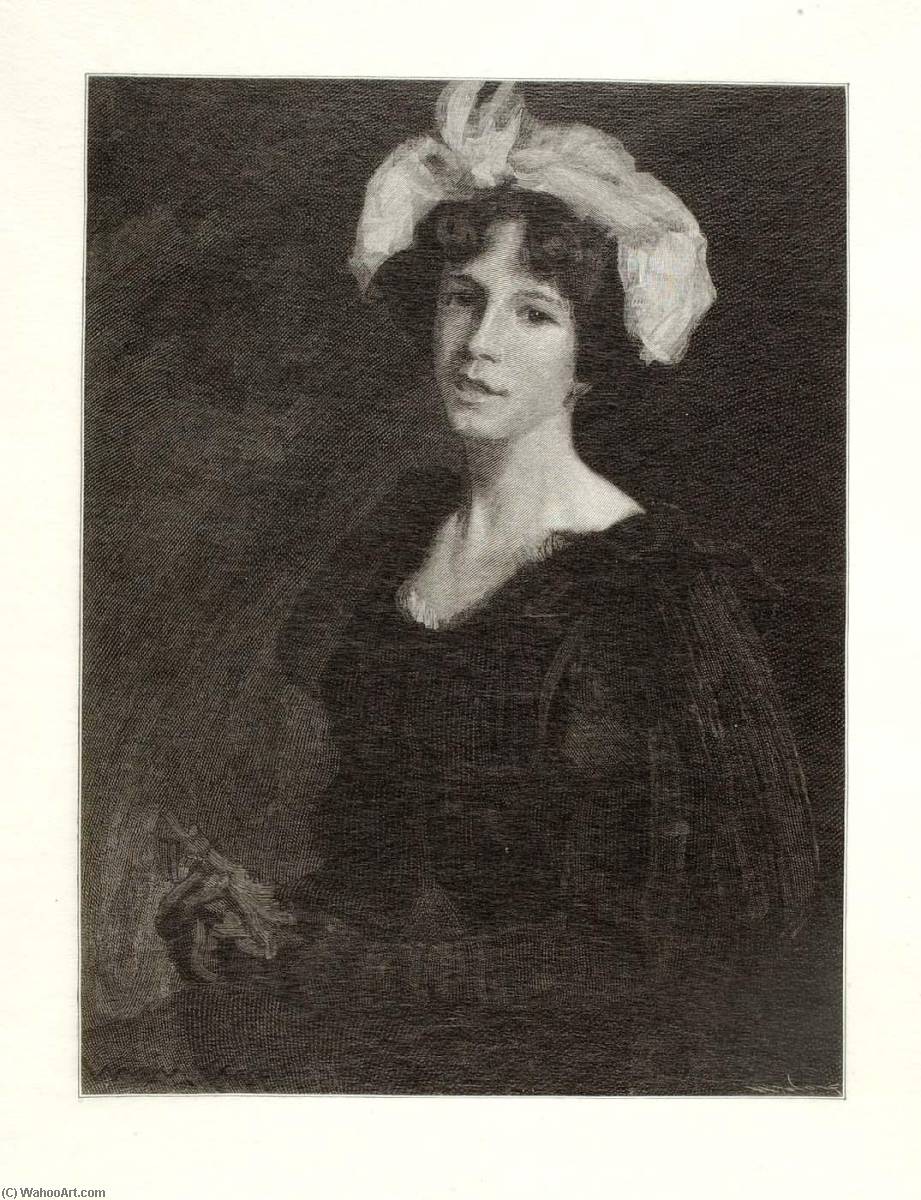 Portrait of Mrs. C, 1894 by Henry Wolf (1925-2005, Austria) Henry Wolf ...