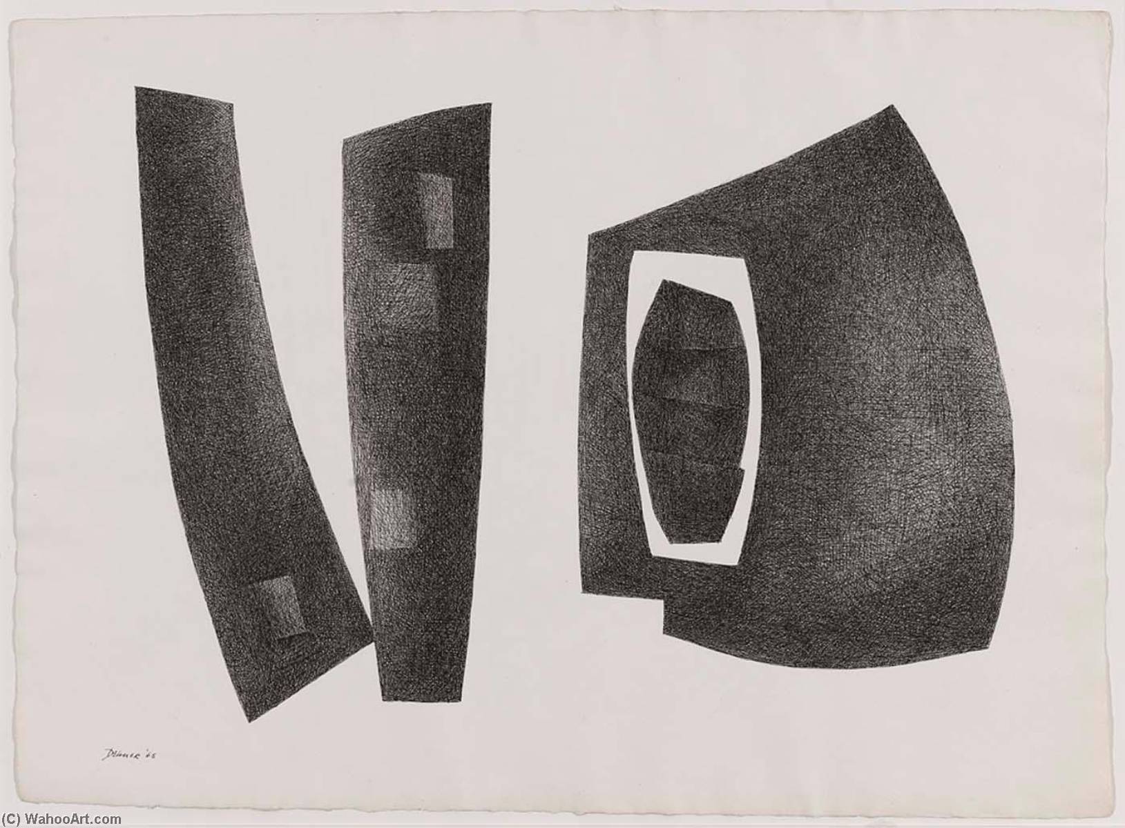 Monolith, 1965 by Dorothy Dehner (1901-1994) Dorothy Dehner | ArtsDot.com