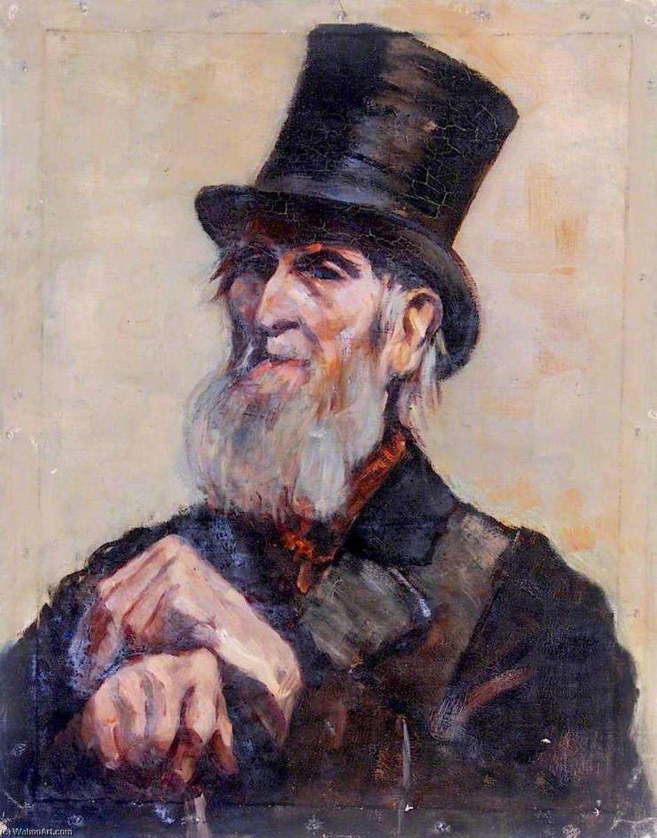 Get Paintings Reproductions Man with a Top Hat by William Henry ...