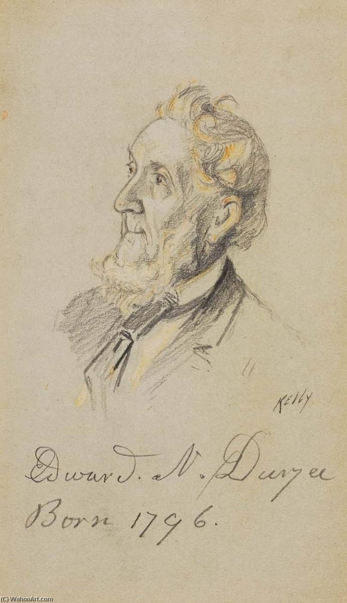 Get Art Reproductions Edward N. Duree, 1900 by James Edward Kelly (1855 ...