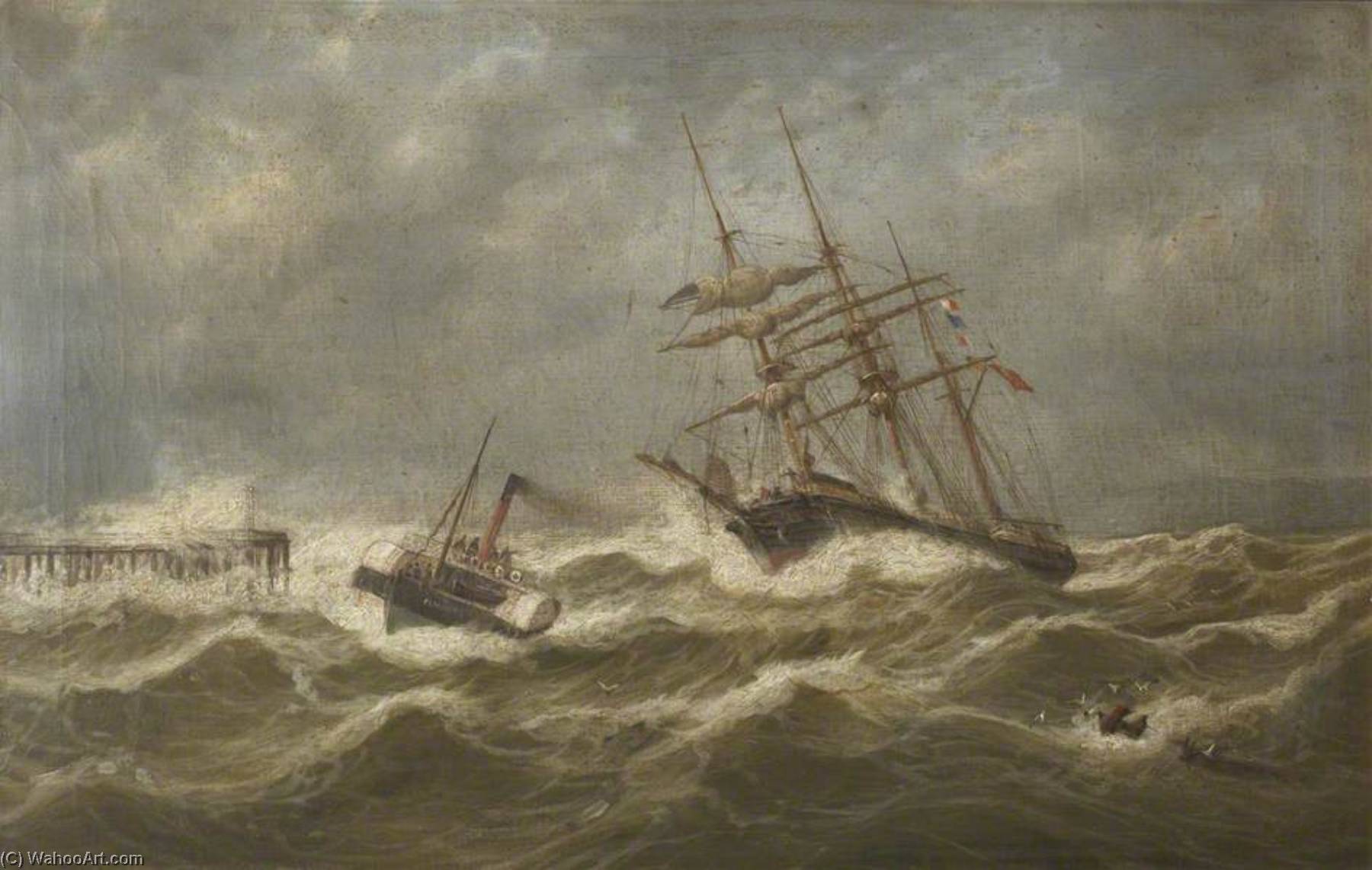 `Florence` and `Gimello`, 1884 by William Mitchell (1925-2020) William ...