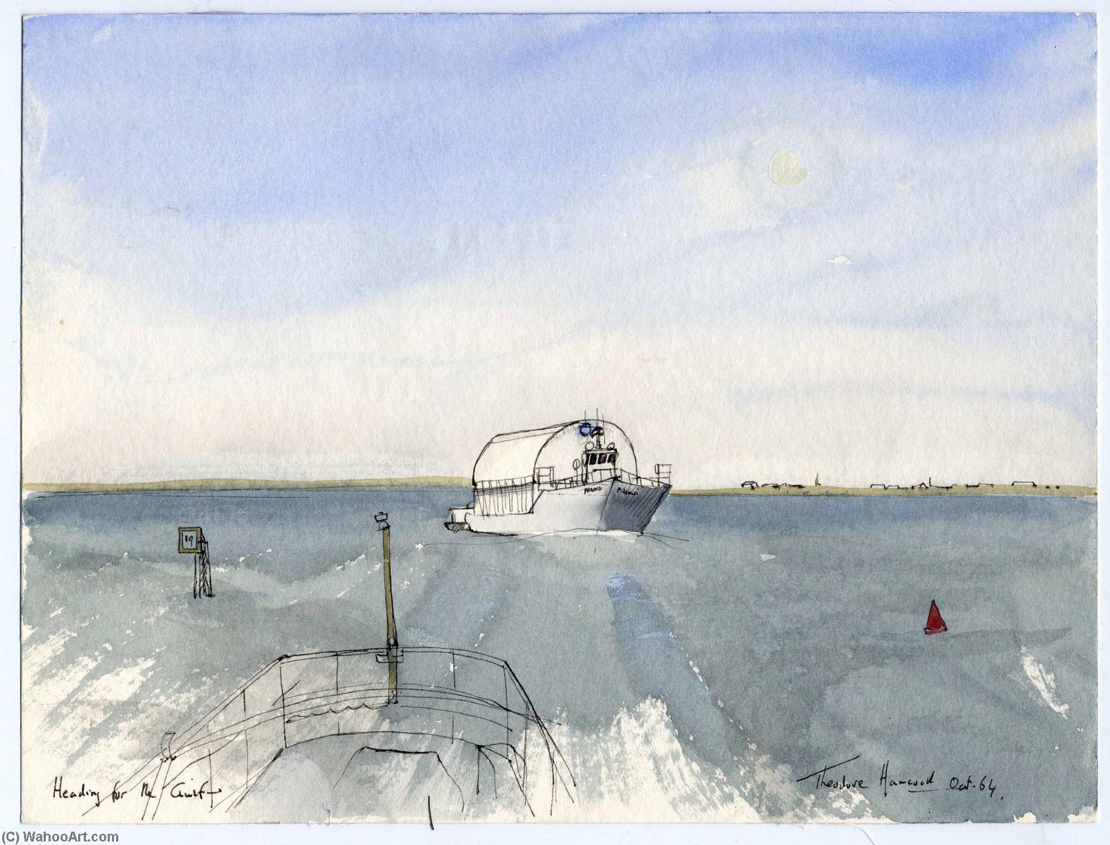 Art Reproductions Heading for the Gulf, 1964 by Theodore Hancock ...