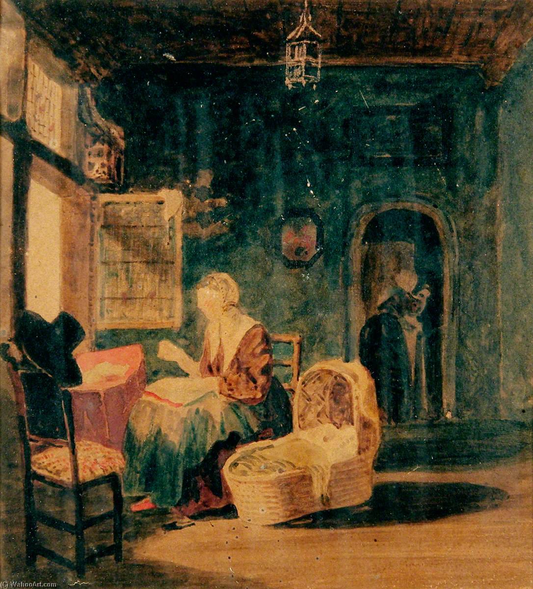 Purchase Oil Painting Replica An Interior (after Gerrit Dou) by Joseph ...