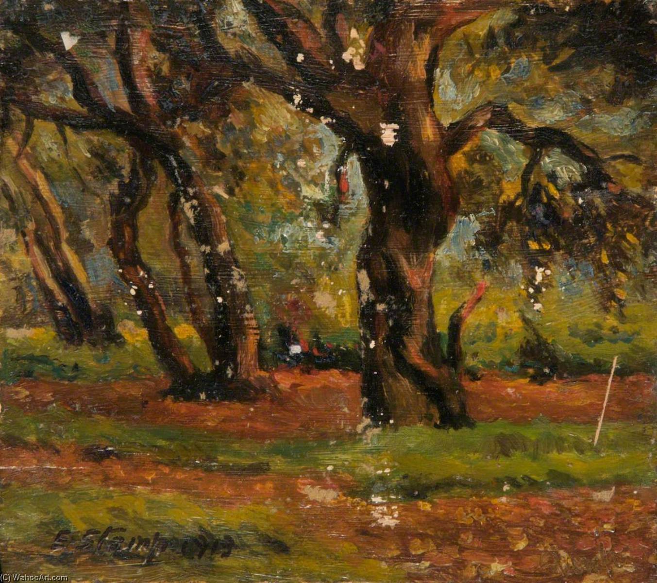 Order Artwork Replica West Heath, October, 1913 by Ernest Stamp (1869 ...