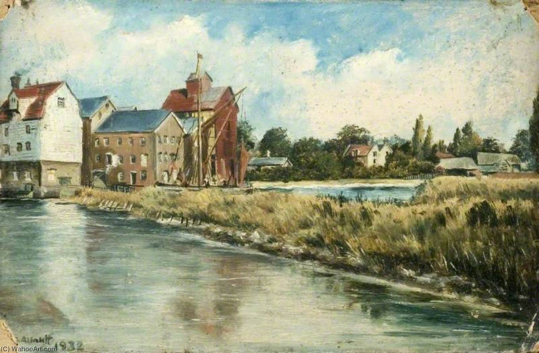 Purchase Oil Painting Replica Stambridge Mills, 1932 by Hubert George ...