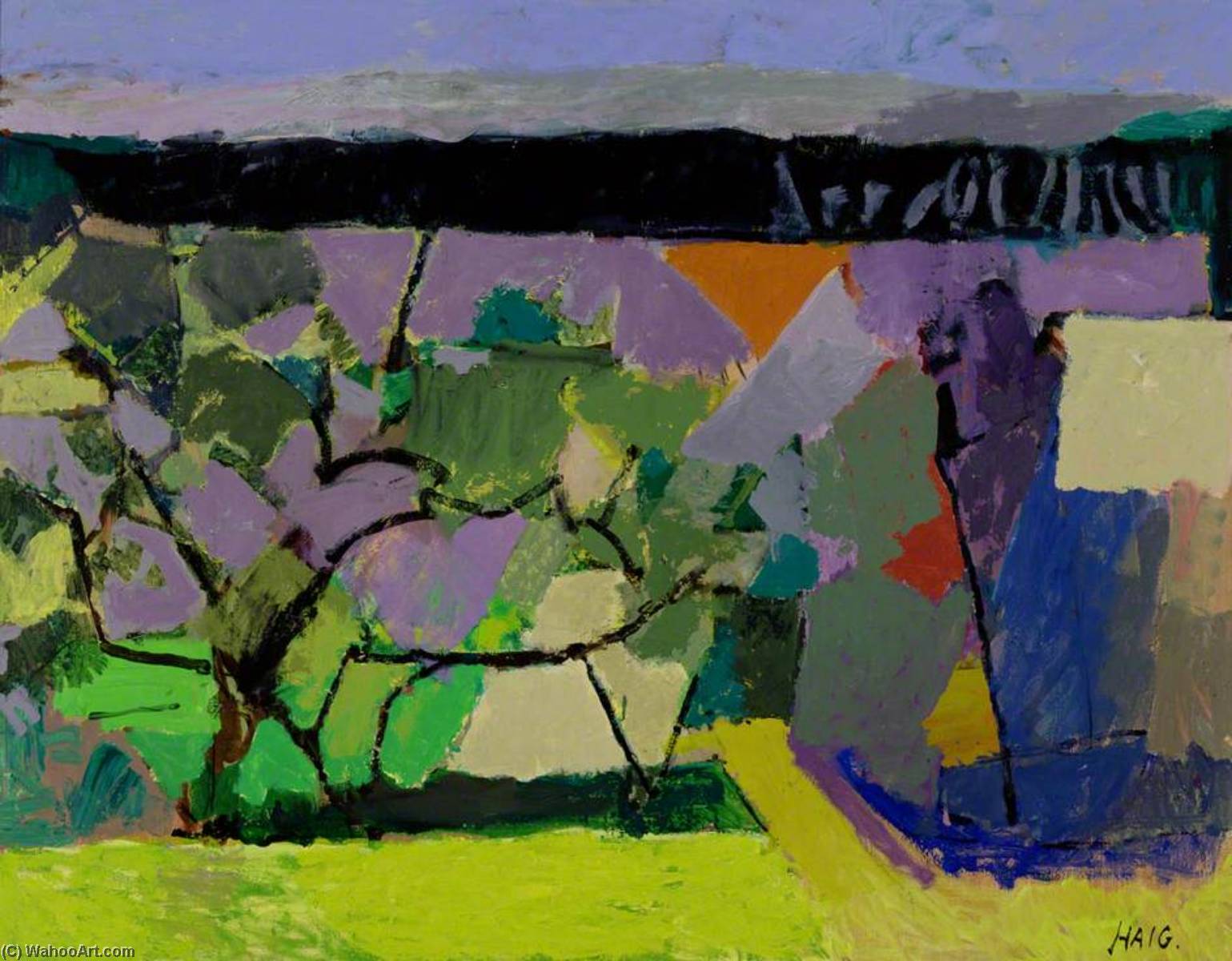 Pear Tree by George Douglas Haig (1918-2009) George Douglas Haig ...