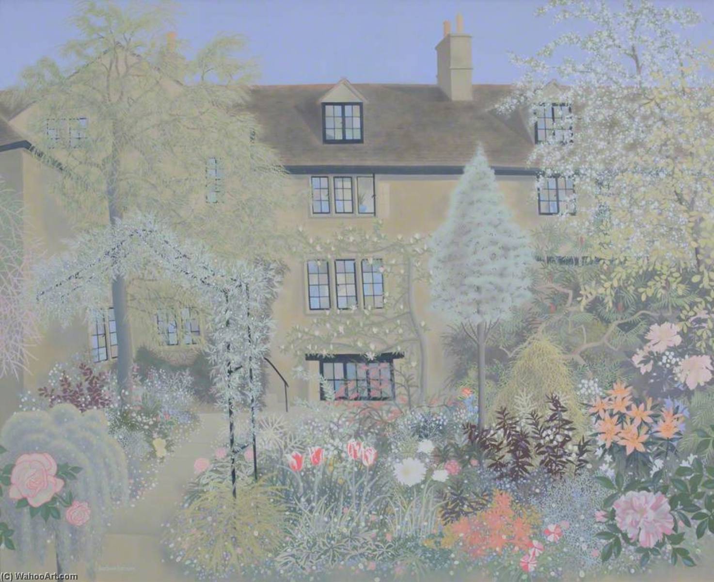 Back Garden by Barbara Balmer (1929-2017) Barbara Balmer | ArtsDot.com