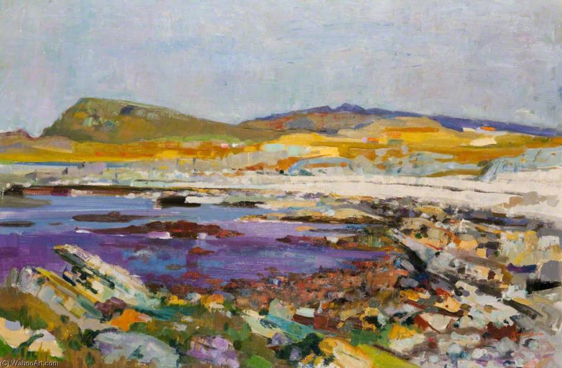 A West Highland Shore by John Cunningham John Cunningham | ArtsDot.com