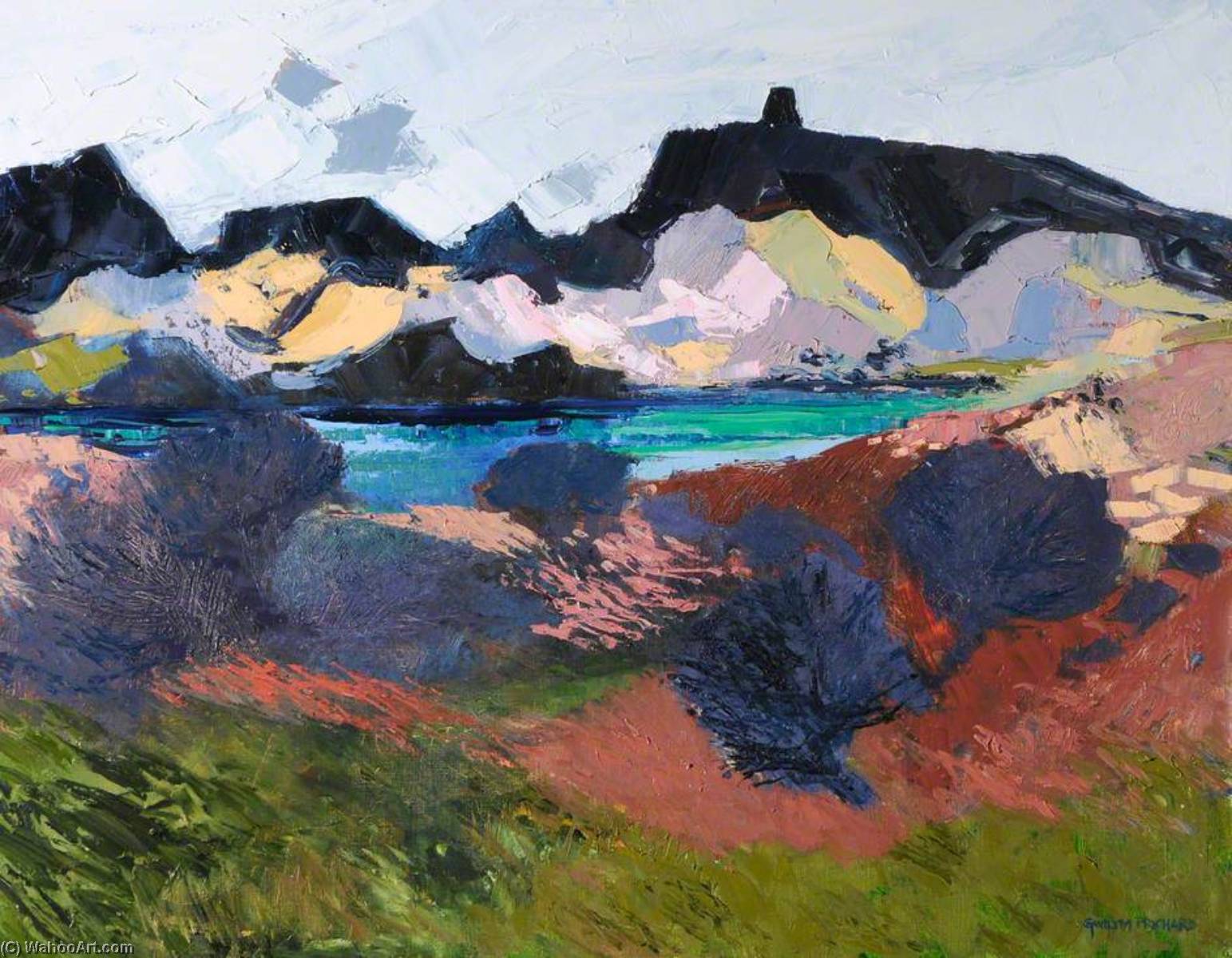 Mynydd Parys by Gwilym Prichard (1931-2015) Gwilym Prichard | ArtsDot.com