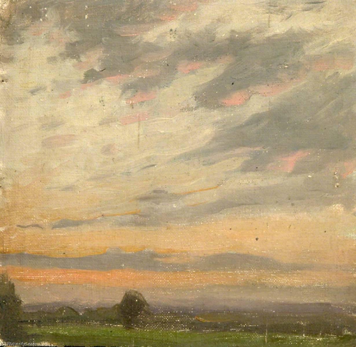 Purchase Oil Painting Replica Clouds by Sidney Herbert Sime (1865-1941) | ArtsDot.com