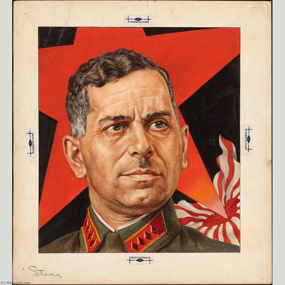 Artwork Replica Gregory M. Stern by Boris Chaliapin (Inspired By) (1904 ...