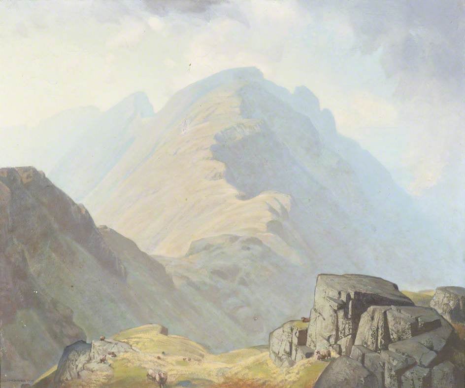 Get Paintings Reproductions Lakeland Summits Pillar from Green Gable ...