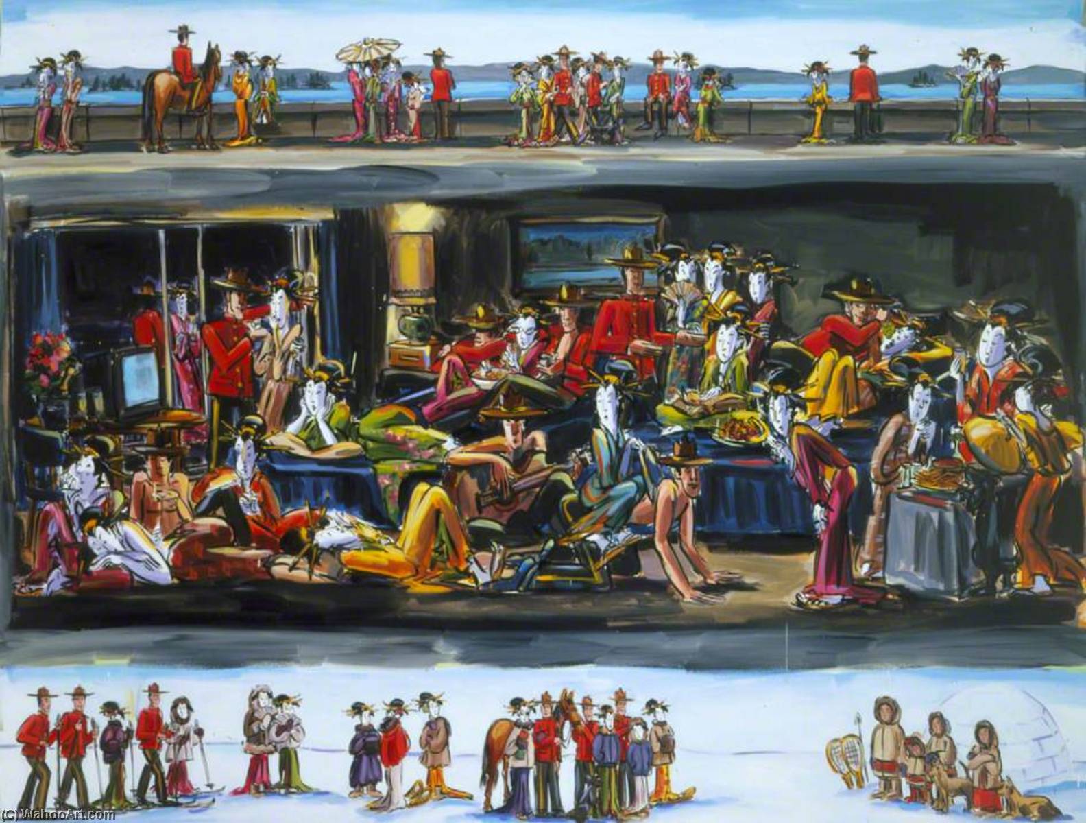 Togetherness, 2002 by Lisa Milroy Lisa Milroy | ArtsDot.com