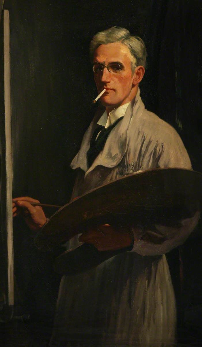 Get Art Reproductions Self Portrait, 1944 by David Prophet Ramsay (1888 ...