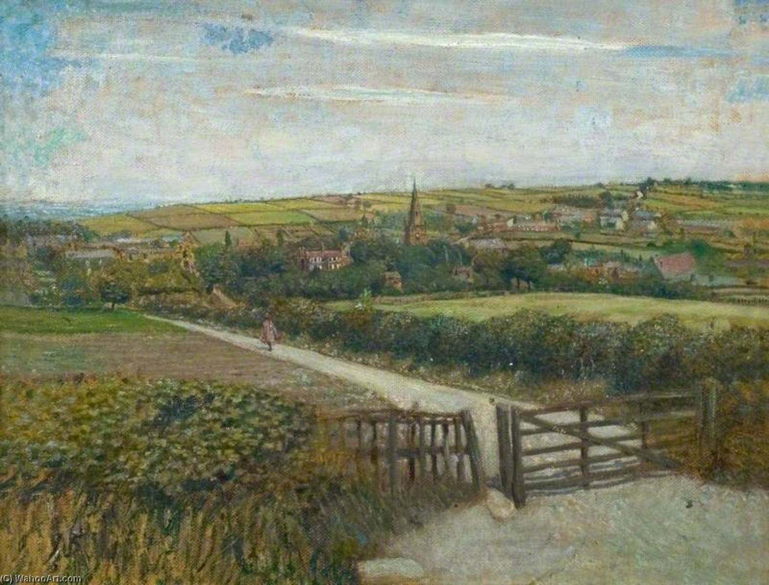 Get Art Reproductions Dronfield, Derbyshire by Joseph Syddall (1864 ...