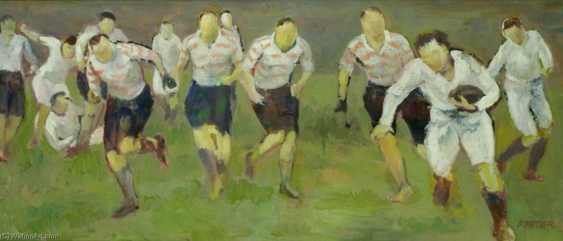 Order Artwork Replica The Break Away, 1929 by Frederick James Porter ...