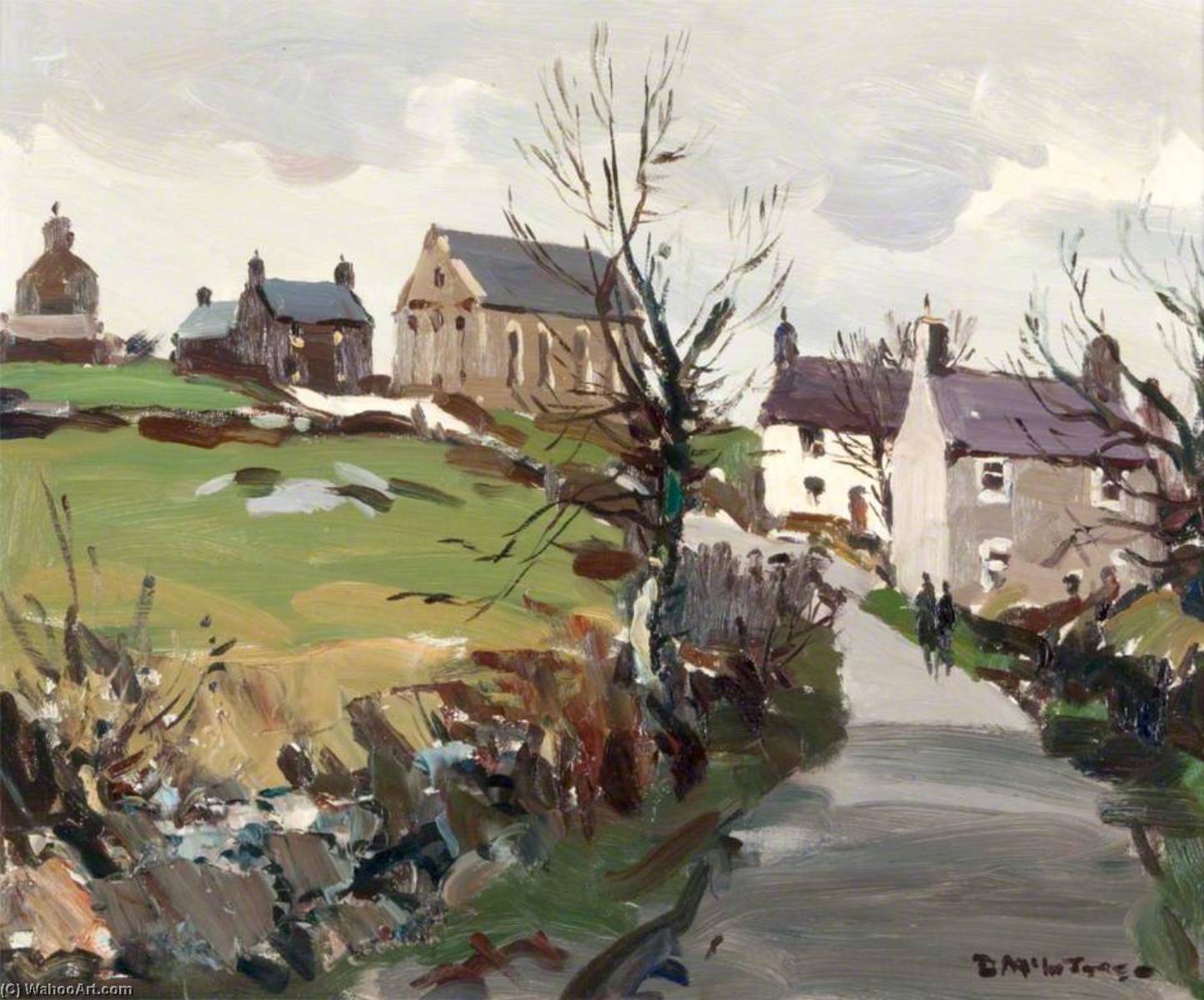 Anglesey Road by Donald Mcintyre (1923-2009) Donald Mcintyre | ArtsDot.com