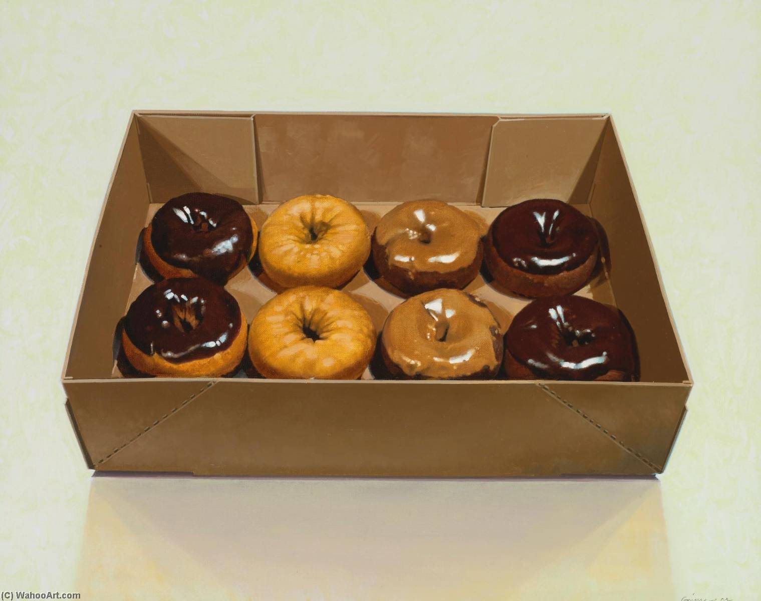 Museum Art Reproductions Boxed Donuts by Ralph Goings (Inspired By ...