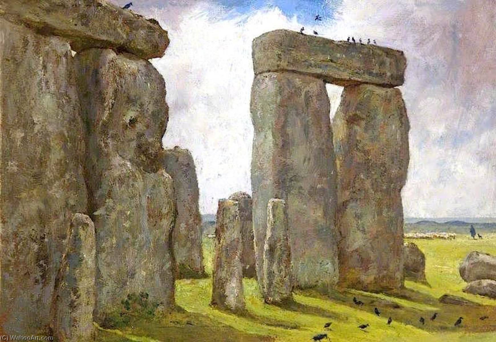 Purchase Oil Painting Replica From within the Temple by Edgar Barclay ...