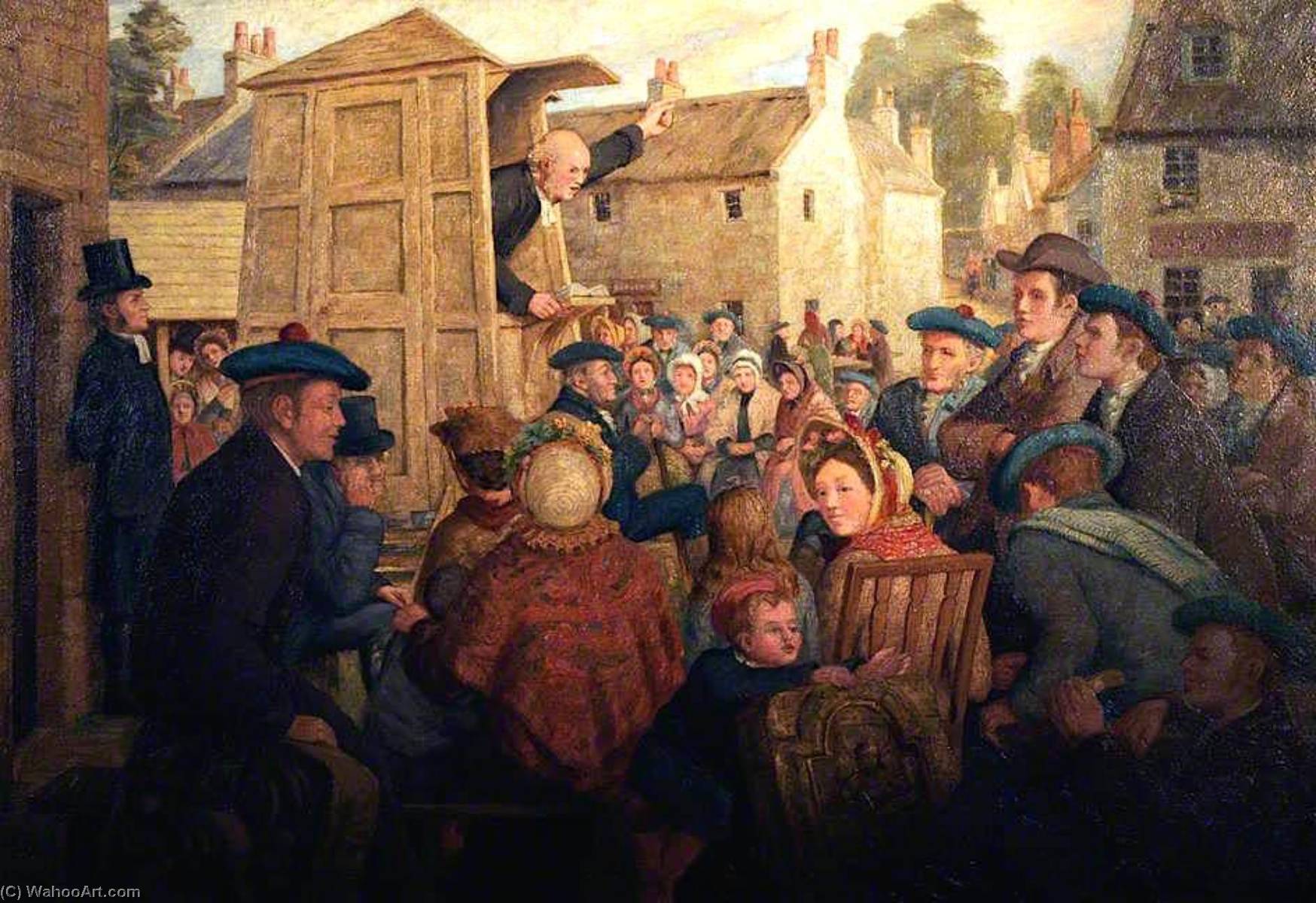 Purchase Oil Painting Replica The Holy Fair by Robert Bryden (1865-1939 ...