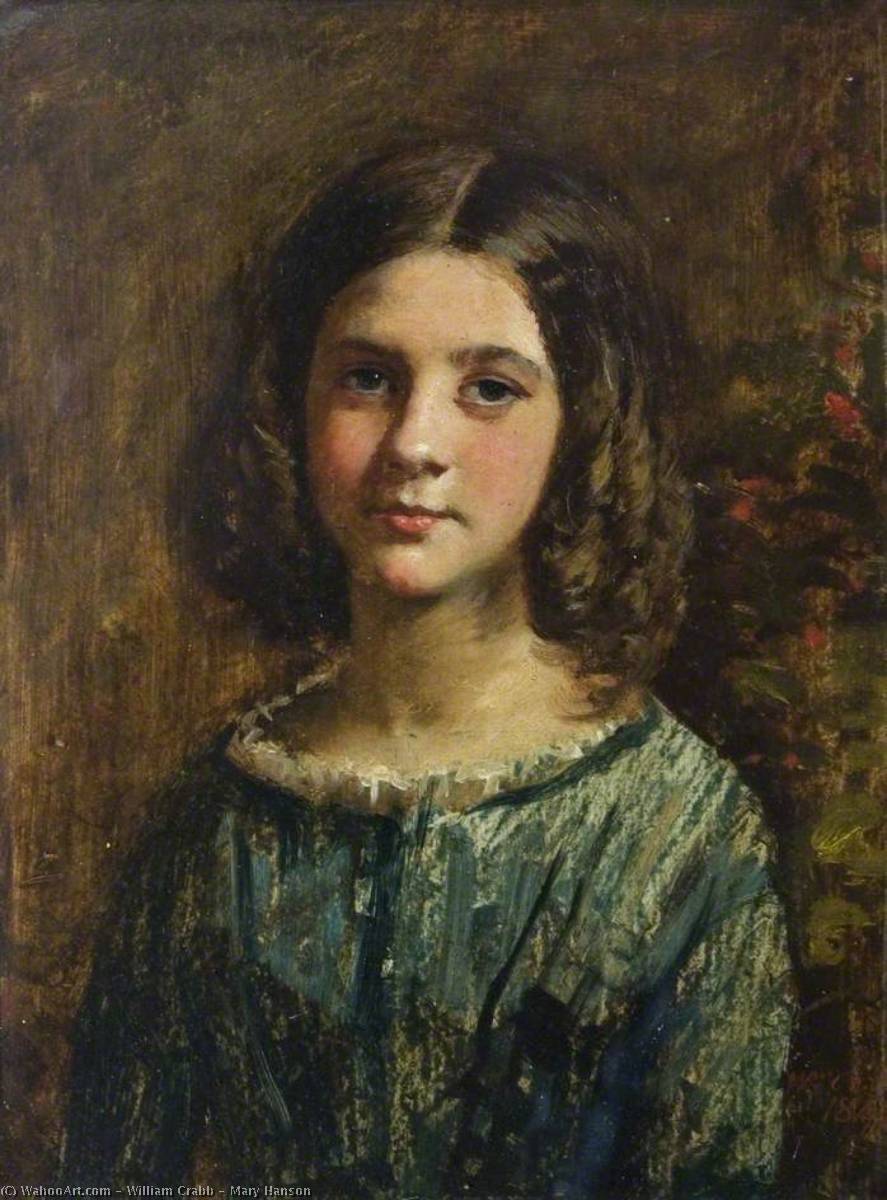 Get Art Reproductions Mary Hanson by William Crabb (1811-1876 ...