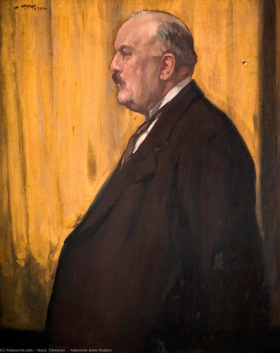 Art Reproductions Alderman John Hughes by Harry Tittensor (1887-1942 ...