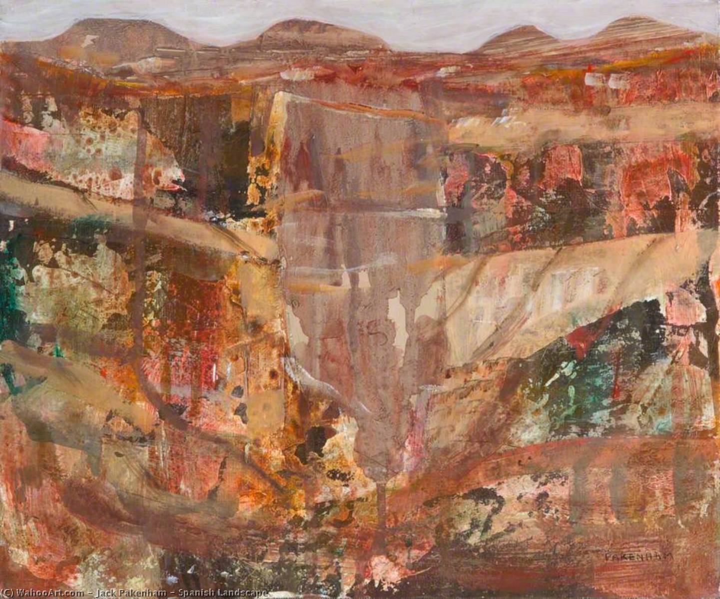 Spanish Landscape by Jack Pakenham Jack Pakenham | ArtsDot.com