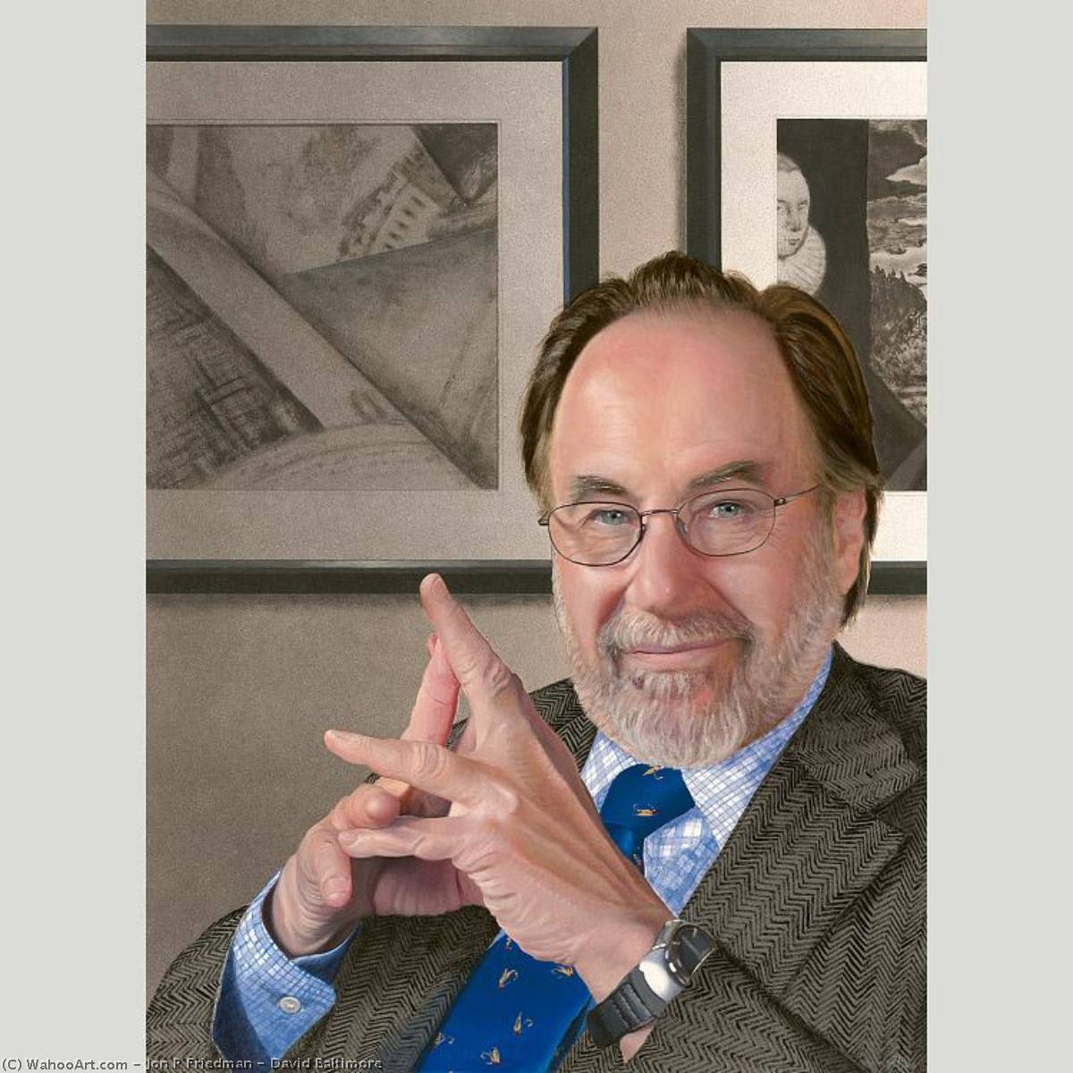 David Baltimore, 2006 by Jon R Friedman Jon R Friedman | ArtsDot.com