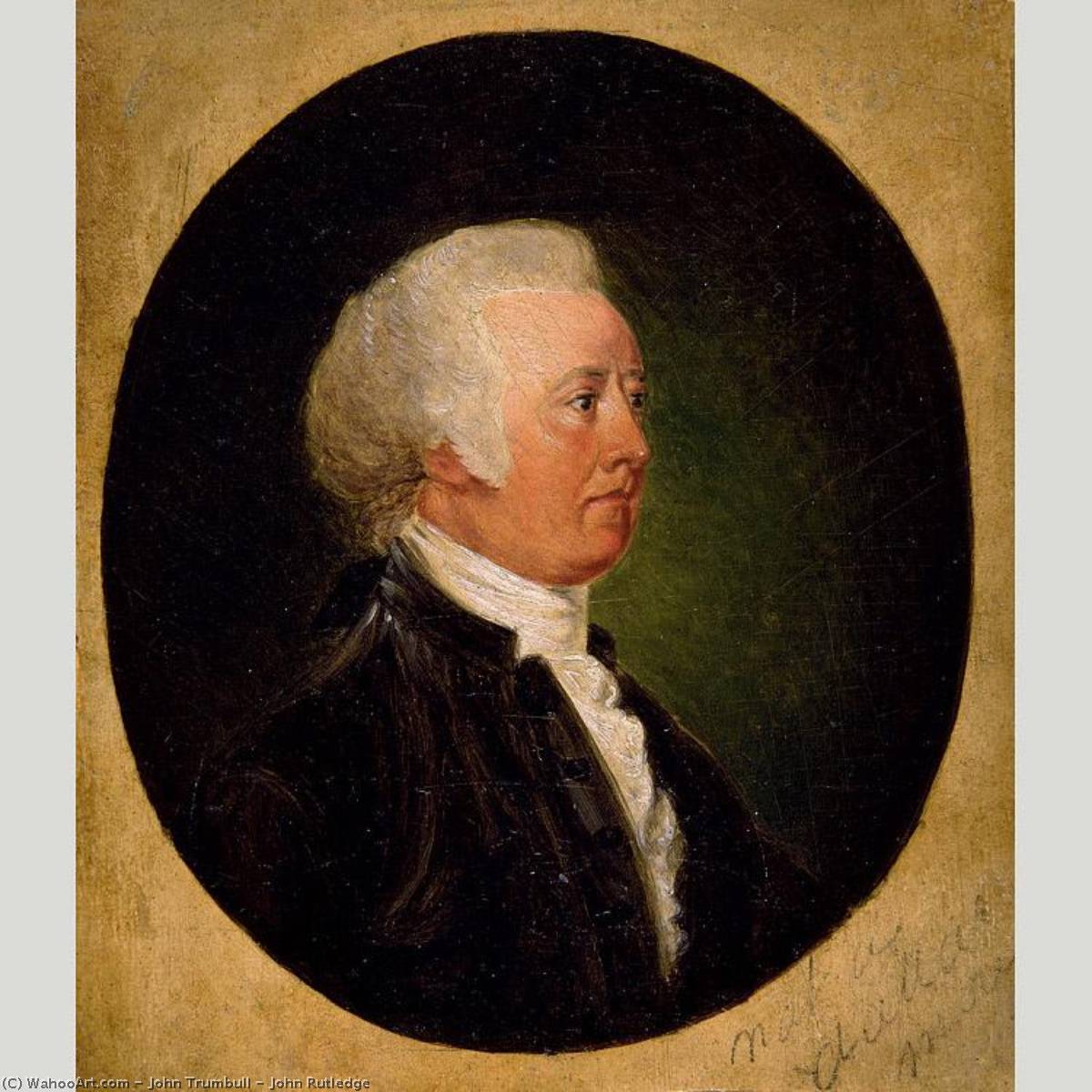 Paintings Reproductions John Rutledge, 1791 by John Trumbull (1756-1843 ...