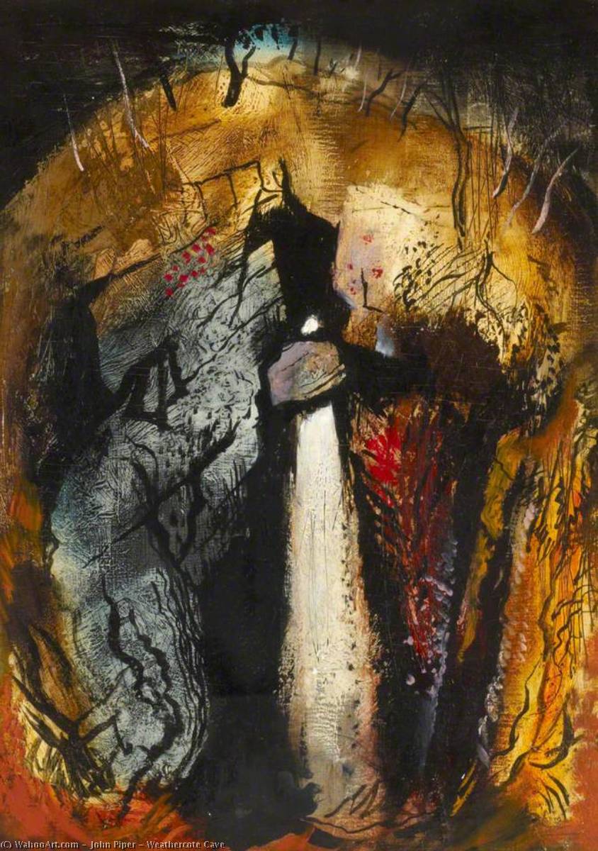 Art Reproductions Weathercote Cave, 1943 by John Piper (Inspired By ...